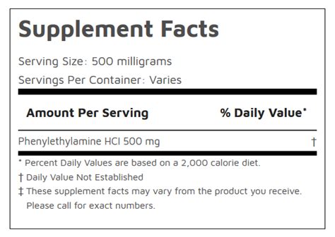 Beta Phenylethylamine Hcl Pea Powder Beamzen