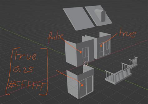Modeling Attach Variables To Objects To Be Used In Geometry Nodes Blender Stack Exchange
