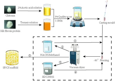 Flow Chart Of Sfcs Scaffold Preparation Download Scientific Diagram