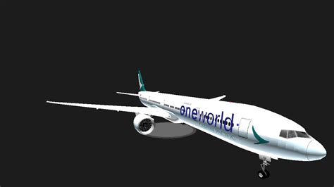 Simpleplanes B777 300er Cathay Pacific One World Livery With Camera