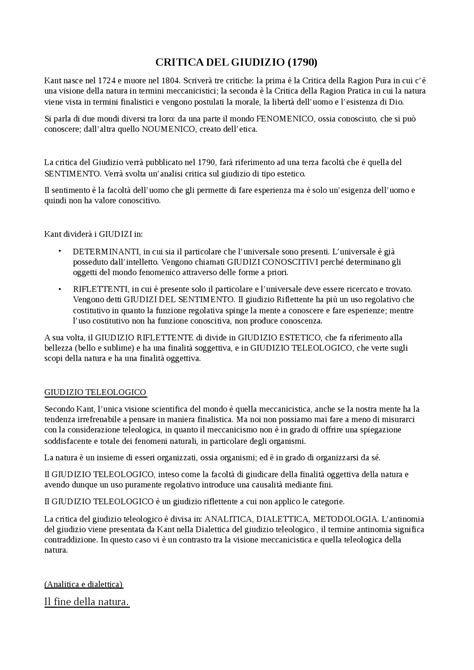Filosofia Della Natura Docsity