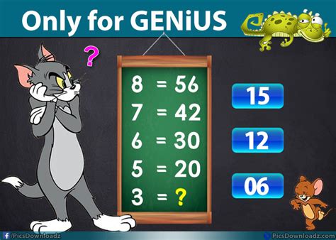 77×77÷7 7 Choose Correct Answer Math Puzzles Only For Geniuses