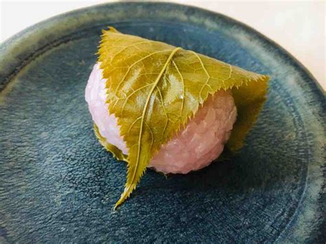 Sakura Mochi 桜餅 Is A Dessert Associated With Spring Food In Japan