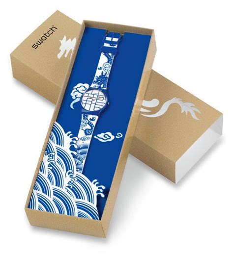 Swatch Packaging Examples For Creative Watch Design