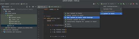 Intellijpycharm Pytest Developersio