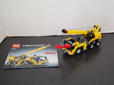 Lego 8067 Technic Mini Mobile Crane Complete With Instruction Manual