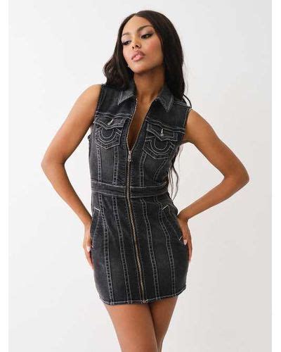 True Religion Denim Dresses For Women Lyst