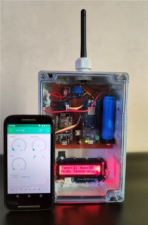 Harsh Weather Monitoring Using Arduino Mkr 1300 With Hammond Enclosure