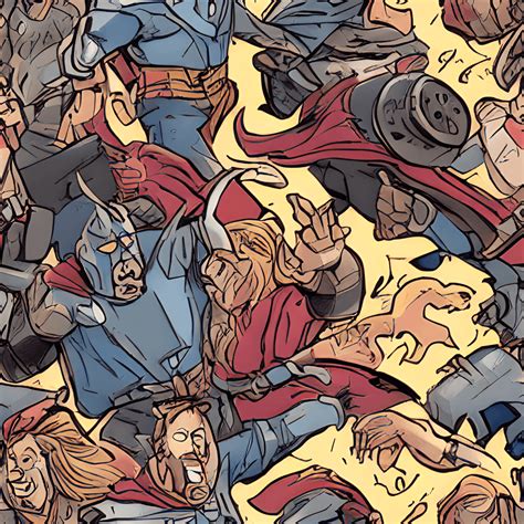 Thors Hammer Cartoon Graphic · Creative Fabrica