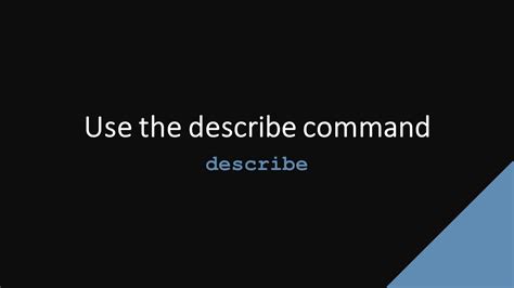 Sdas Stata Techtok Describe Youtube