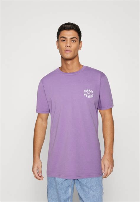 Denham Eye Tee T Shirt Basique Diffused Orchid Lilas Zalando Fr
