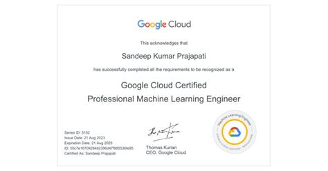 Sandeep Prajapati On Linkedin Professional Machine Learning Engineer