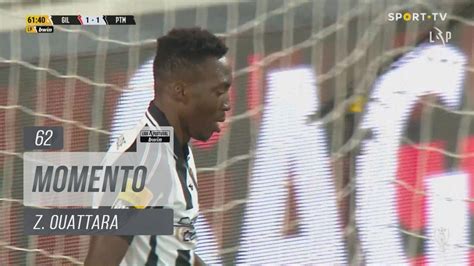 Vídeo Gil Vicente X Portimonense Portimonense Jogada Z Ouattara 62m