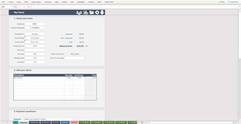 Excel Invoice Generator Tracker Dashboard Luxtemplates