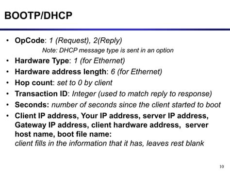 Module Dhcp Server Concept Dan Definition Ppt