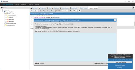 Postgresql Sql Command To Stop Job In Pgadmin Stack Overflow