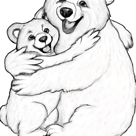Teddy Bear Hugs · Creative Fabrica