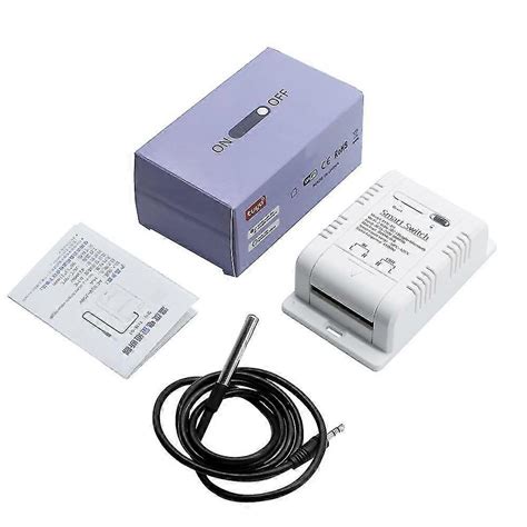 wifi temperature switch 16a tuya rf433 intelligent thermostat ds18b20