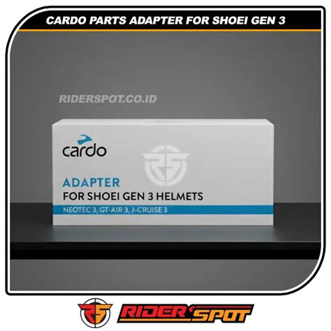 Cardo Parts Adapter For Shoei Gen 3 Helmets Riderspot