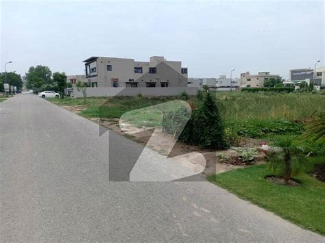 P Block 1 Kanal Good Location Plot For Sale DHA Phase 7 Lahore DHA