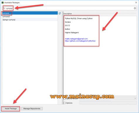 การเชื่อมต่อ Python3 กับ ฐานข้อมูล Mysql รับสอนเขียนโปรแกรม Php Mysql