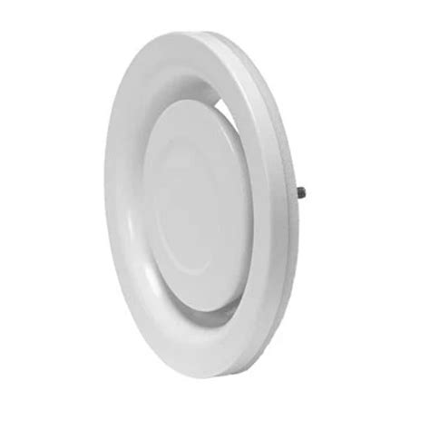 200mm Ld Metal Extract Valve White Bpc Ventilation Store