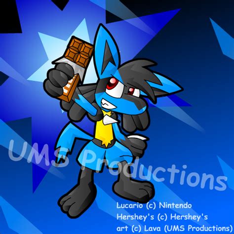 Super Chocolate Lucario By Umsauthorlava On Deviantart
