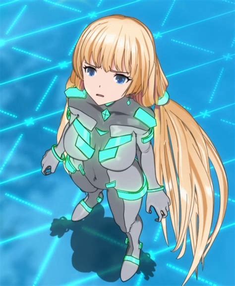 Safebooru 1girl Angela Balzac Blonde Hair Bodysuit Breasts Long Hair