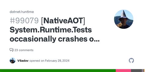Nativeaot System Runtime Tests Occasionally Crashes On Linux Arm