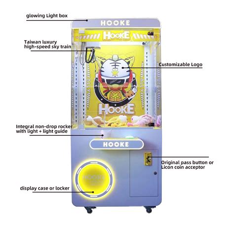 Claw Game Machine Toy Crane Claw Prize Coin Operated T Claw Crane