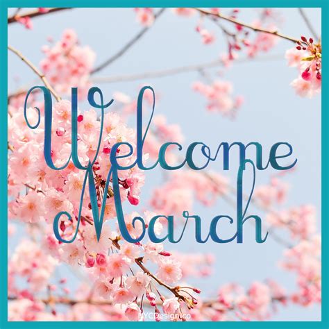 Welcome March Images For Instagram And Facebook NYCDesign Co