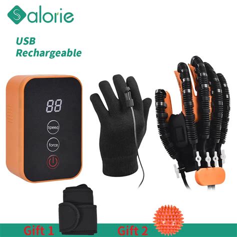 손 재활 로봇 재활 물리 치료 장갑 편마비 장치 스트로크 복구 장비 손 치료 장비 Aliexpress