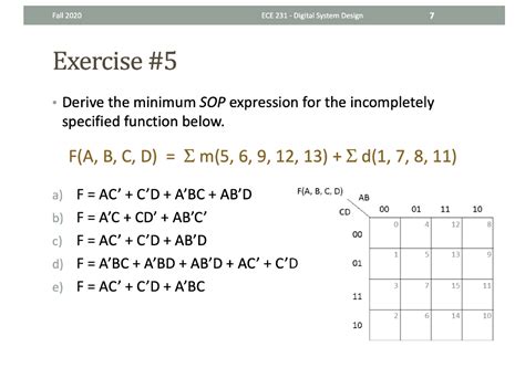 Solved Fall Ece Digital System Design Exercise Chegg