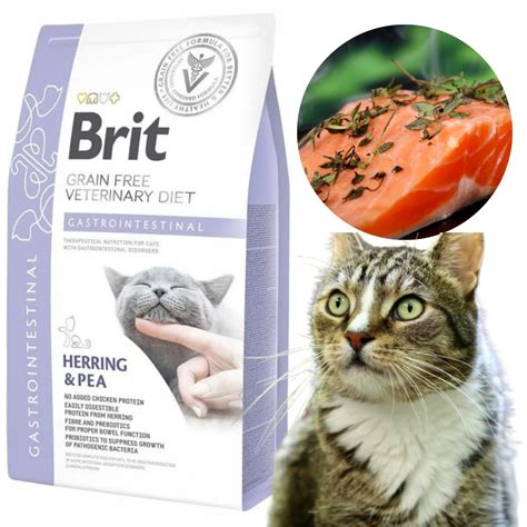 Brit Veterinary Diet Gastrointestinal Herring&Pea Karma Łosoś Groszek ...