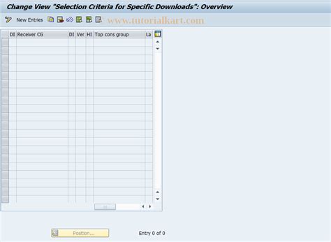 CXC6 SAP Tcode Cons Selection Parameters FICDOW10 Transaction Code