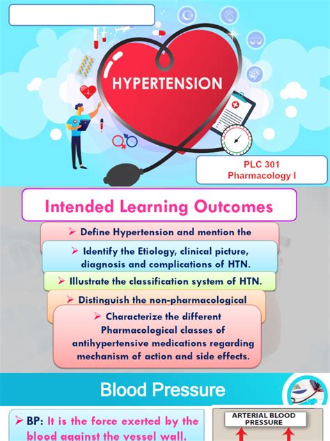Hypertension Lecture Part 1 Powerpoint Slides Pdf