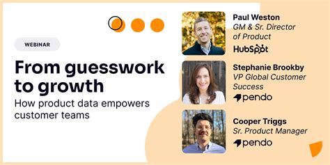 Register From Guesswork To Growth How Product Data Empowers Customer Teams