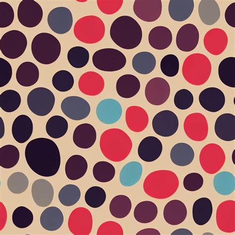 Premium Ai Image A Close Up Of A Pattern Of Circles On A Beige Background Generative Ai