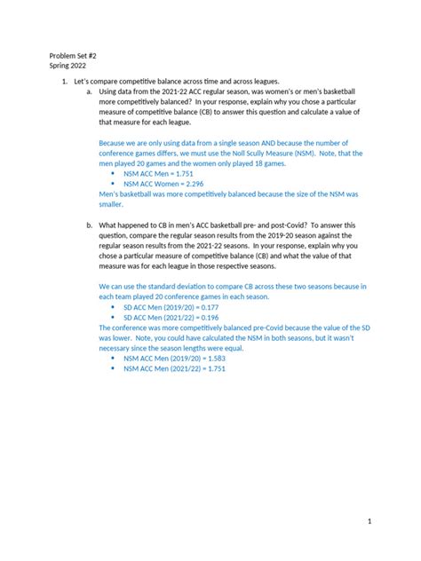 problem set 02 solutions 2 pdf standard deviation major league
