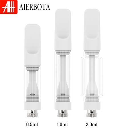Welcome Custom Logo Brand Clear Vape Tank Full Ceramic 510 Cartridge