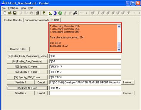 How To Upload Polish Characters To The Apex 4 Printer
