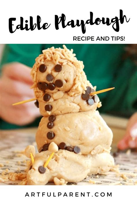 Edible Homemade Playdough Recipe