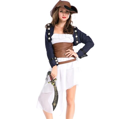 Sexy Pirate Costume Classic Adult Halloween Carnival Cosplay Party