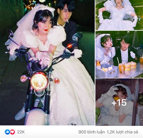 Thiết Kế Album Chụp ảnh Cưới Phong Cách Thập Niên 90 Với Các Hình Nền