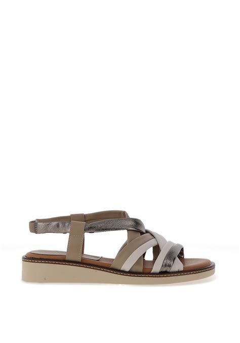 Zanni And Co Erbil Multi Strap Sandals Moonstruck Mcelhinneys