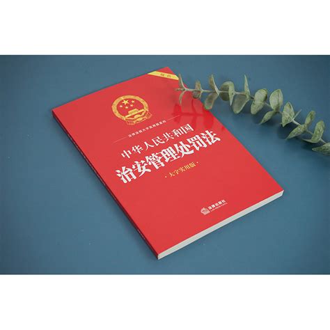 中华人民共和国治安管理处罚法大字实用版虎窝淘
