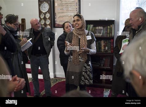 Asima Silva C Gives A Tour Of The Worcester Islamic Center During Meet A Muslim Day In