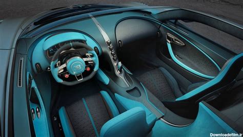 عکس داخل ماشین بوگاتی