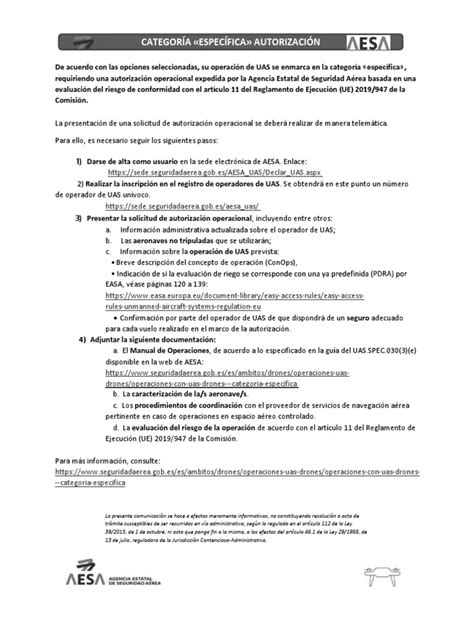 Normativa Aesa Pdf