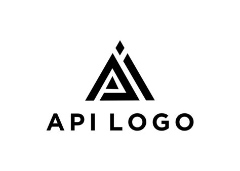 Premium Vector Api Logo Design Vector Illustration